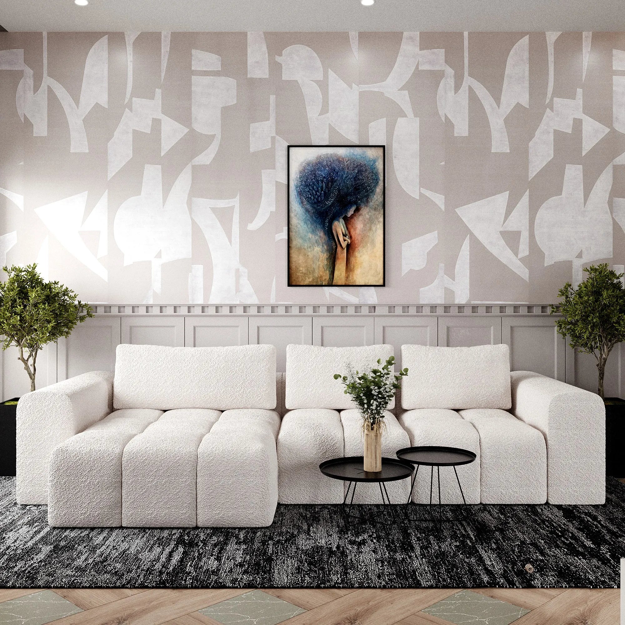 Modulares L Ecksofa (klein) Comora